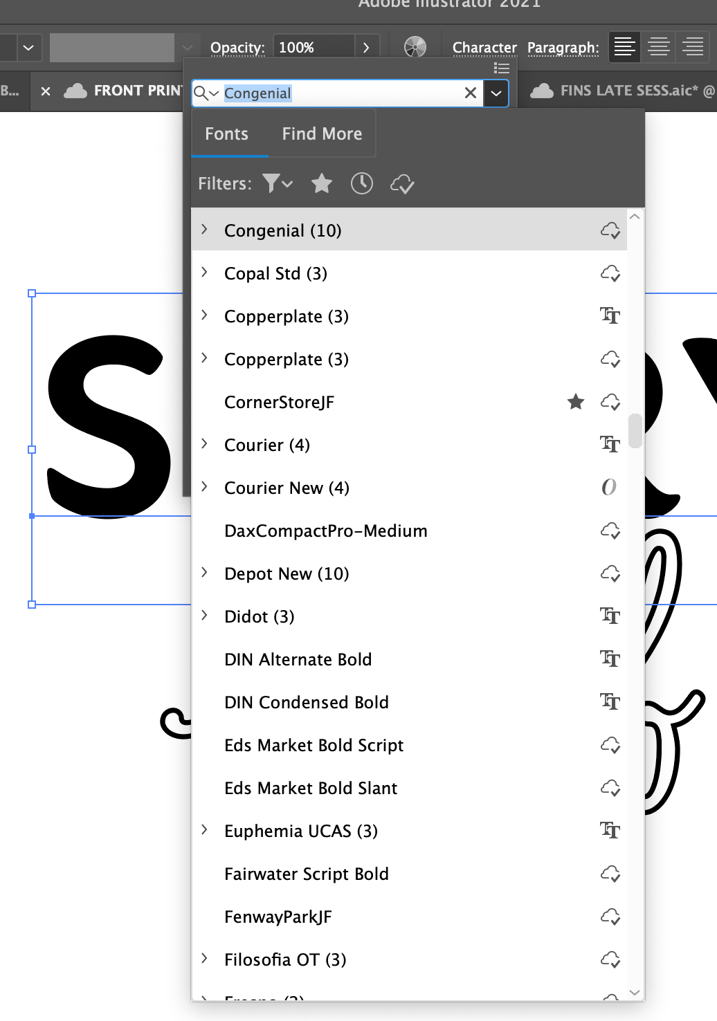 Solved: SAMPLE FONTS DON'T APPEAR ANYMORE - Adobe Product Community - 12077998